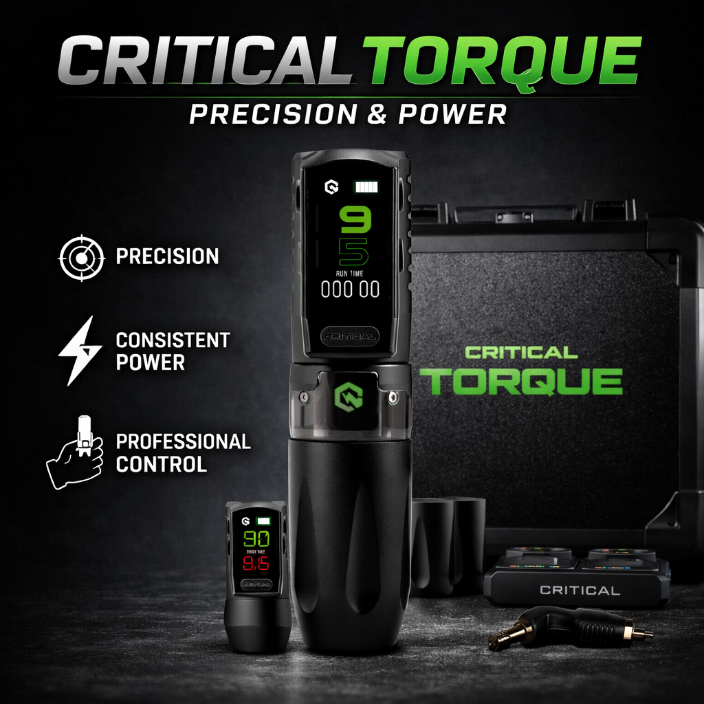 Critical Torque Tattoo Machine – Precision & Power – Maple Tattoo Supply
