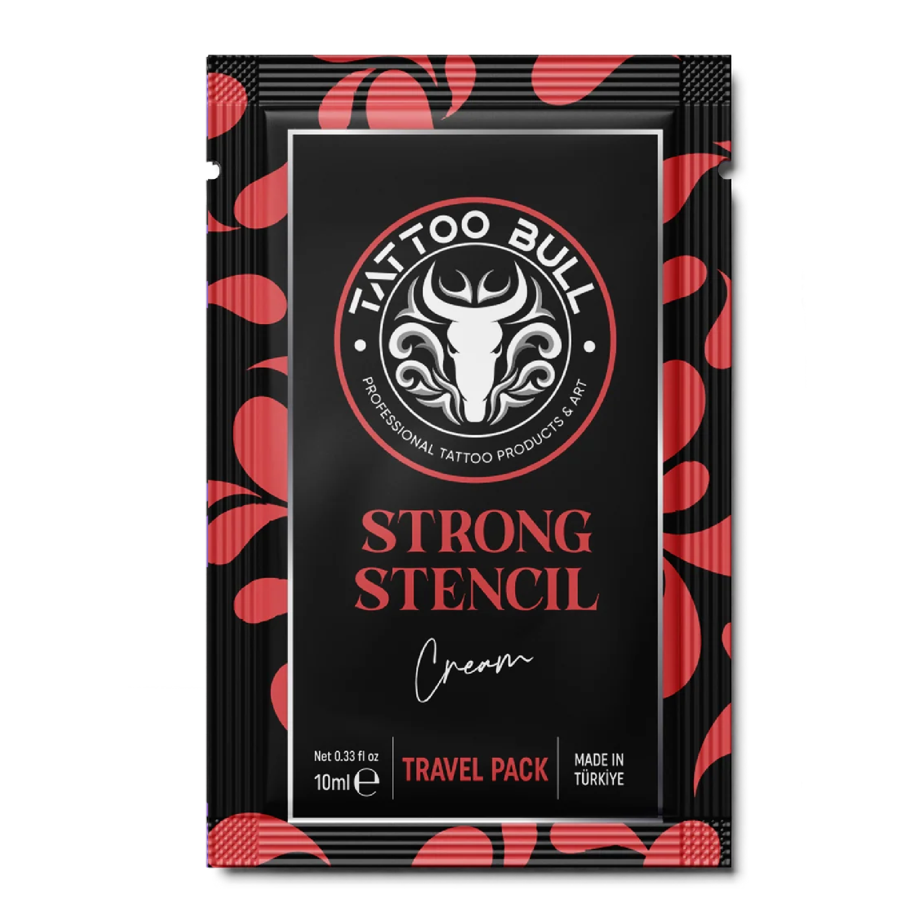 Bull Strong Premium Stencil Cream Sachette – Maple Tattoo Supply