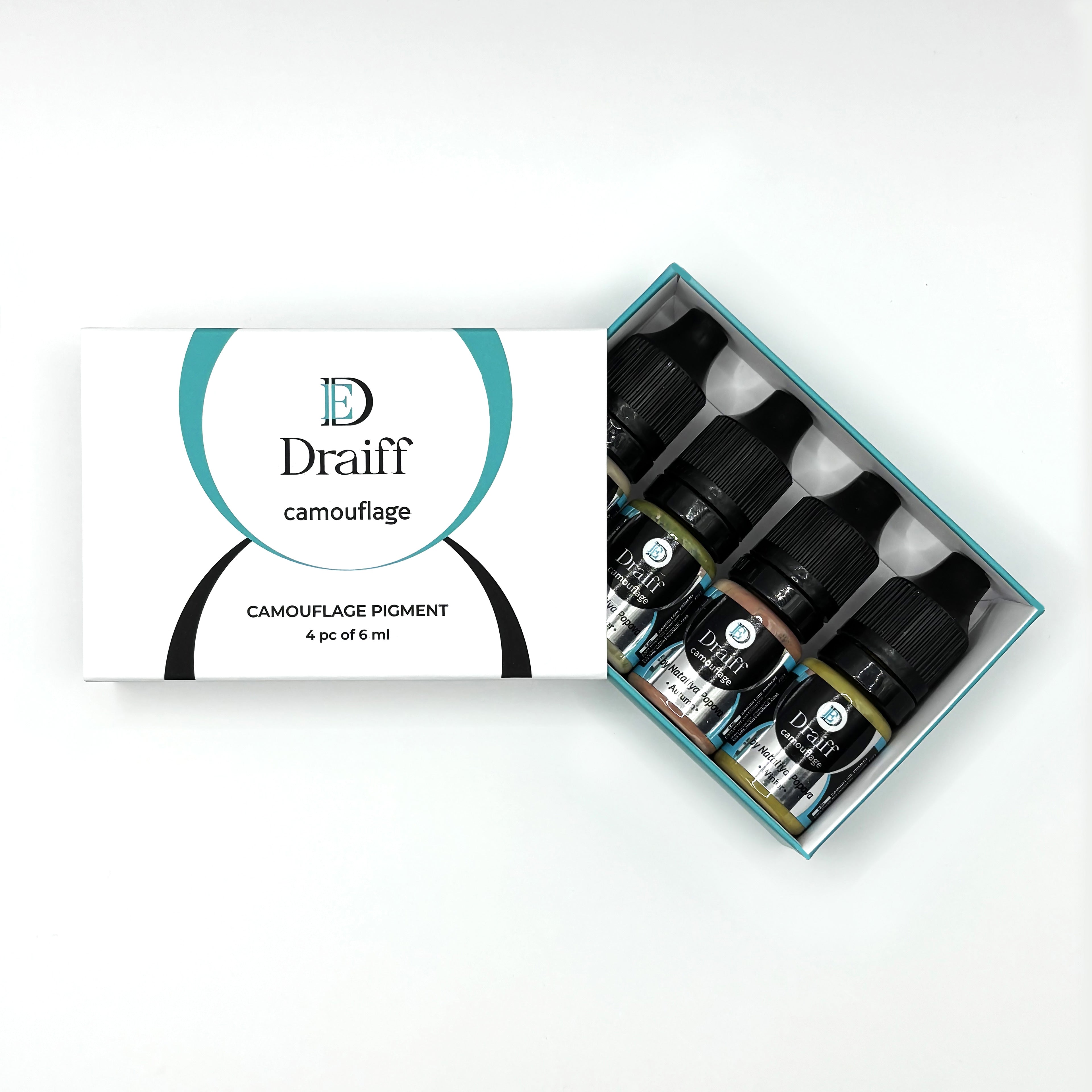 Draiff Camouflage Pigments Set - Permanent Makeup Pigments – Maple ...