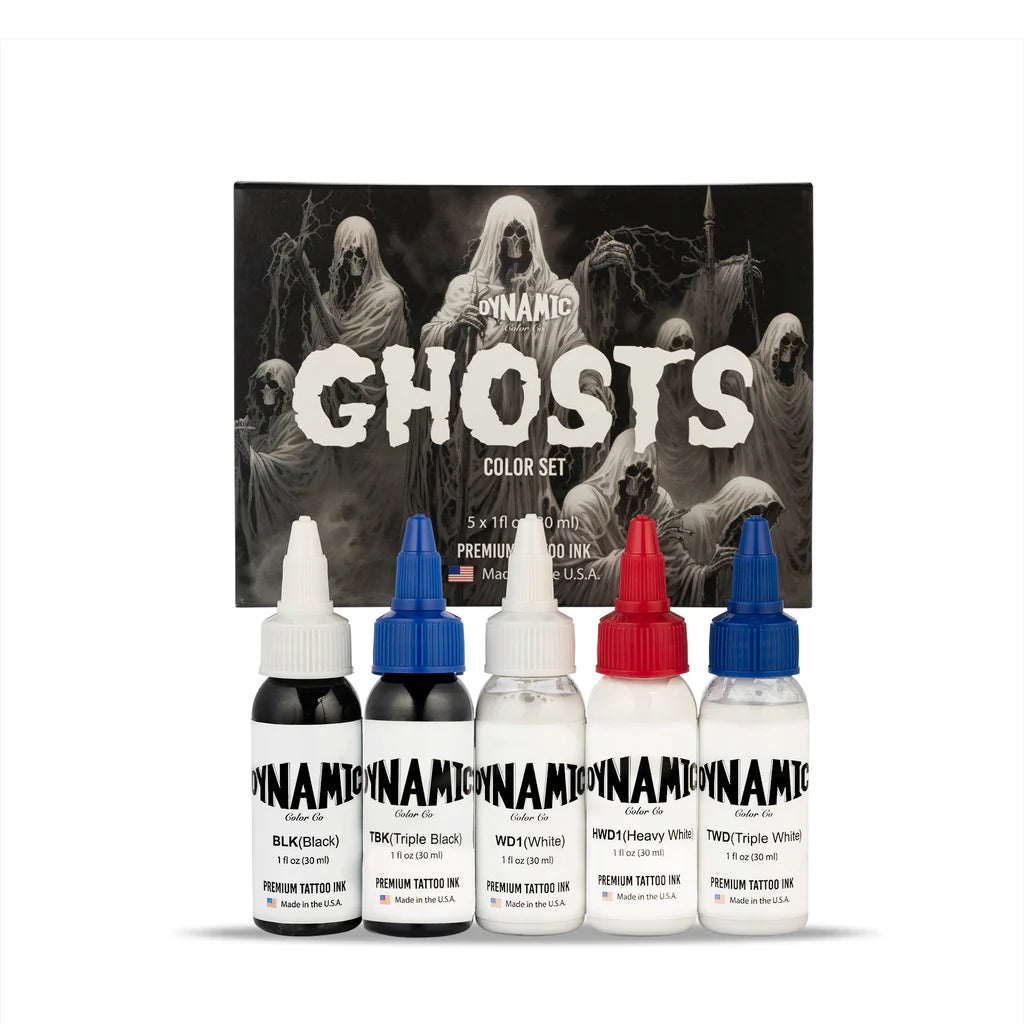 Dynamic Ghosts Tattoo Ink Set – Maple Tattoo Supply