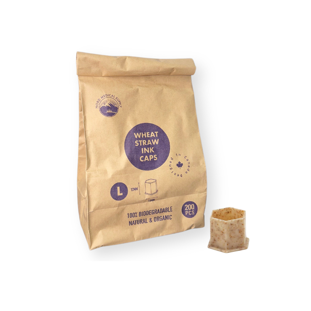 Nord Eco Biodegradable Ink Caps with Base – Maple Tattoo Supply