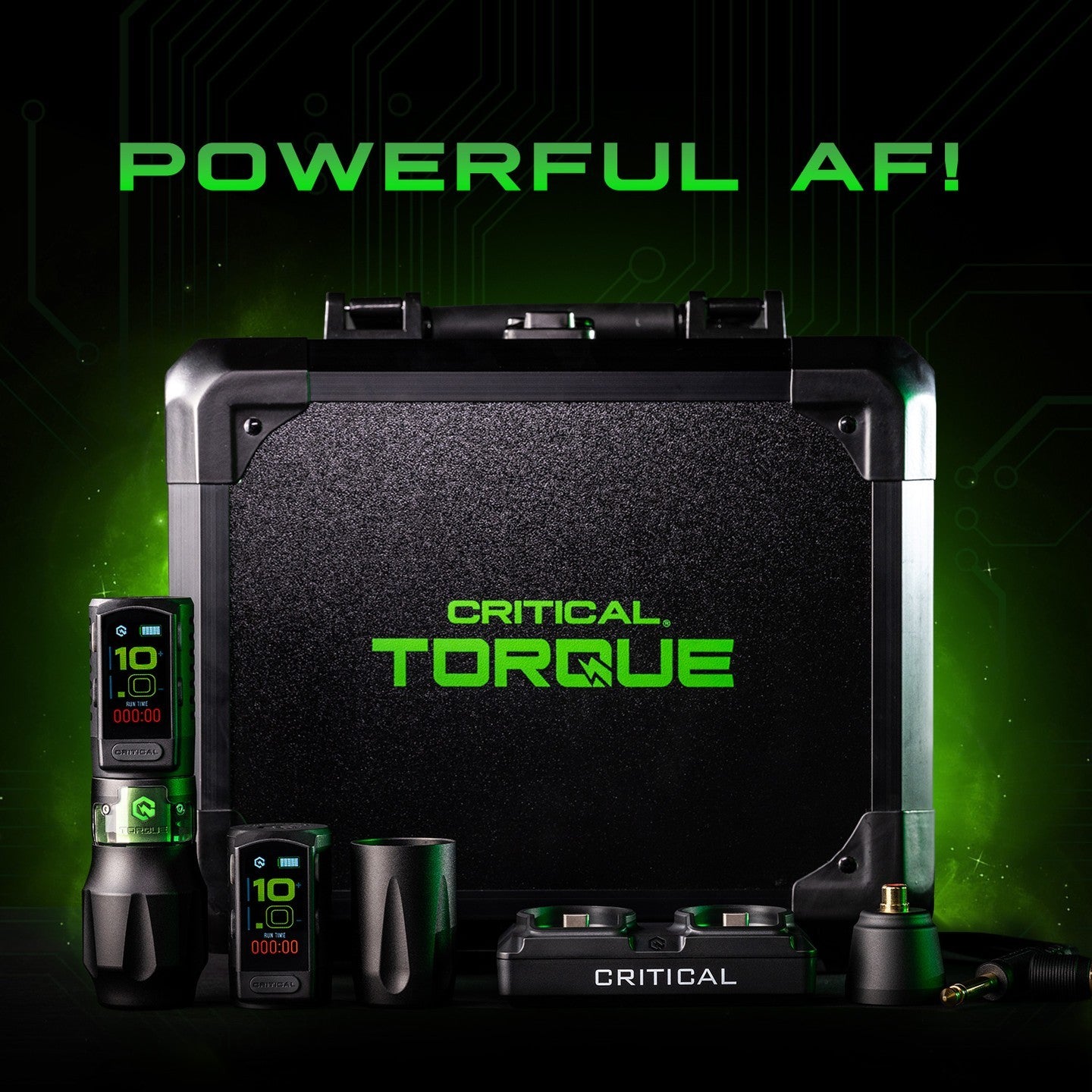 Critical Torque - The Newest and Strongest Wireless Tattoo Machine ...