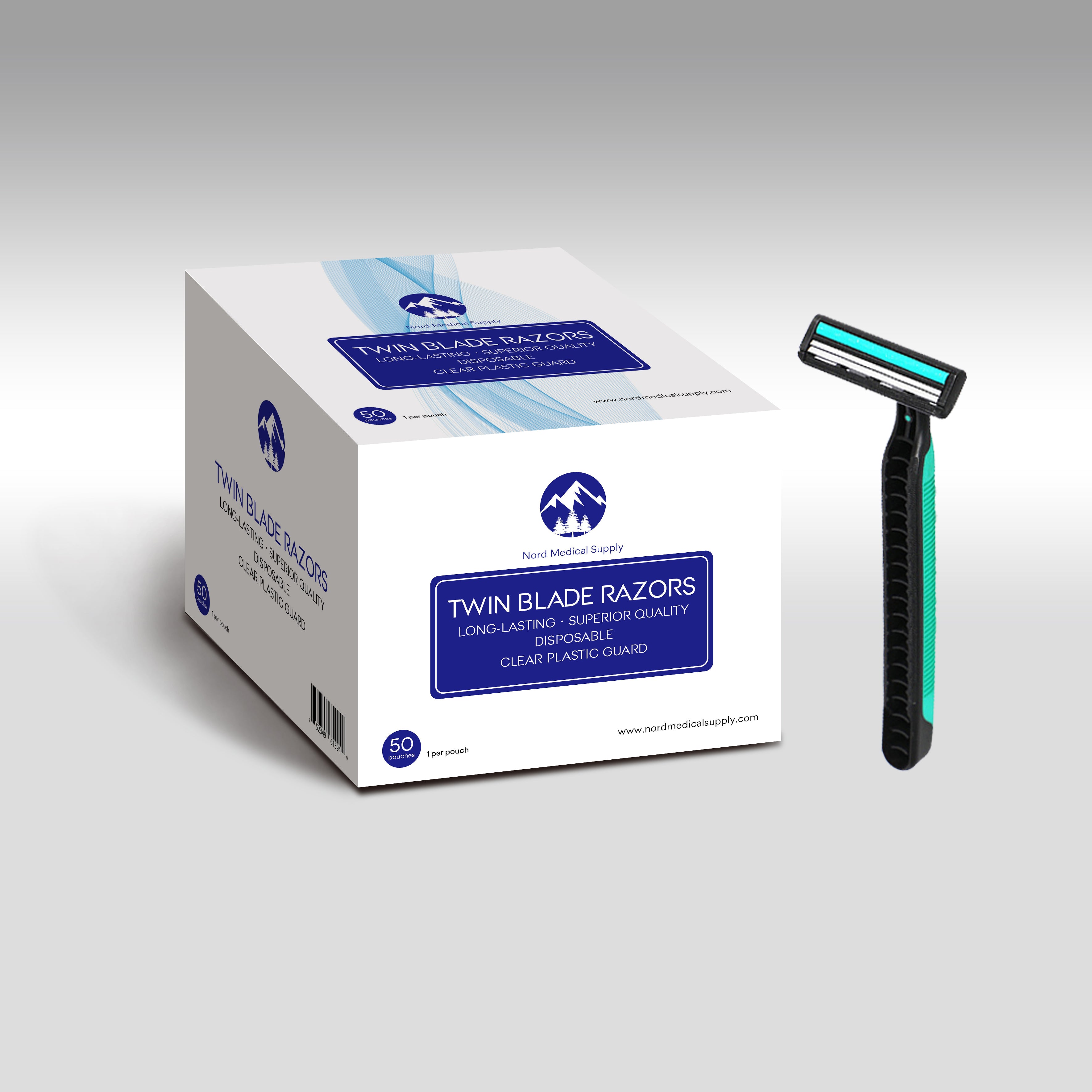 Nord Twin Blade Razors – Maple Tattoo Supply